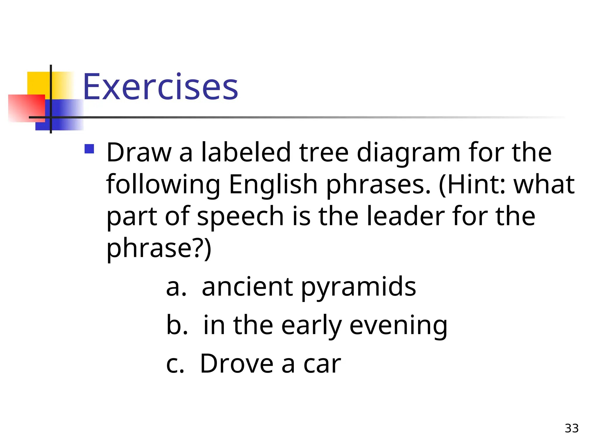 syntaxtreediagrams- How to analyse sentences using tree diagrams | PPT ...