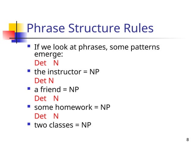 syntaxtreediagrams- How to analyse sentences using tree diagrams | PPT ...