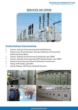 Syntech electromech private limited | PDF