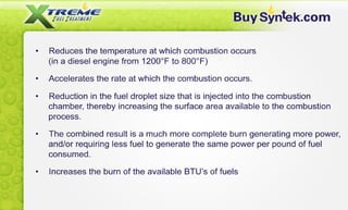 Syntek Xtreme Fuel Treatment Presentation HD | PDF