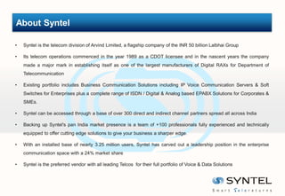 Syntel Hospitality Solution | PPT
