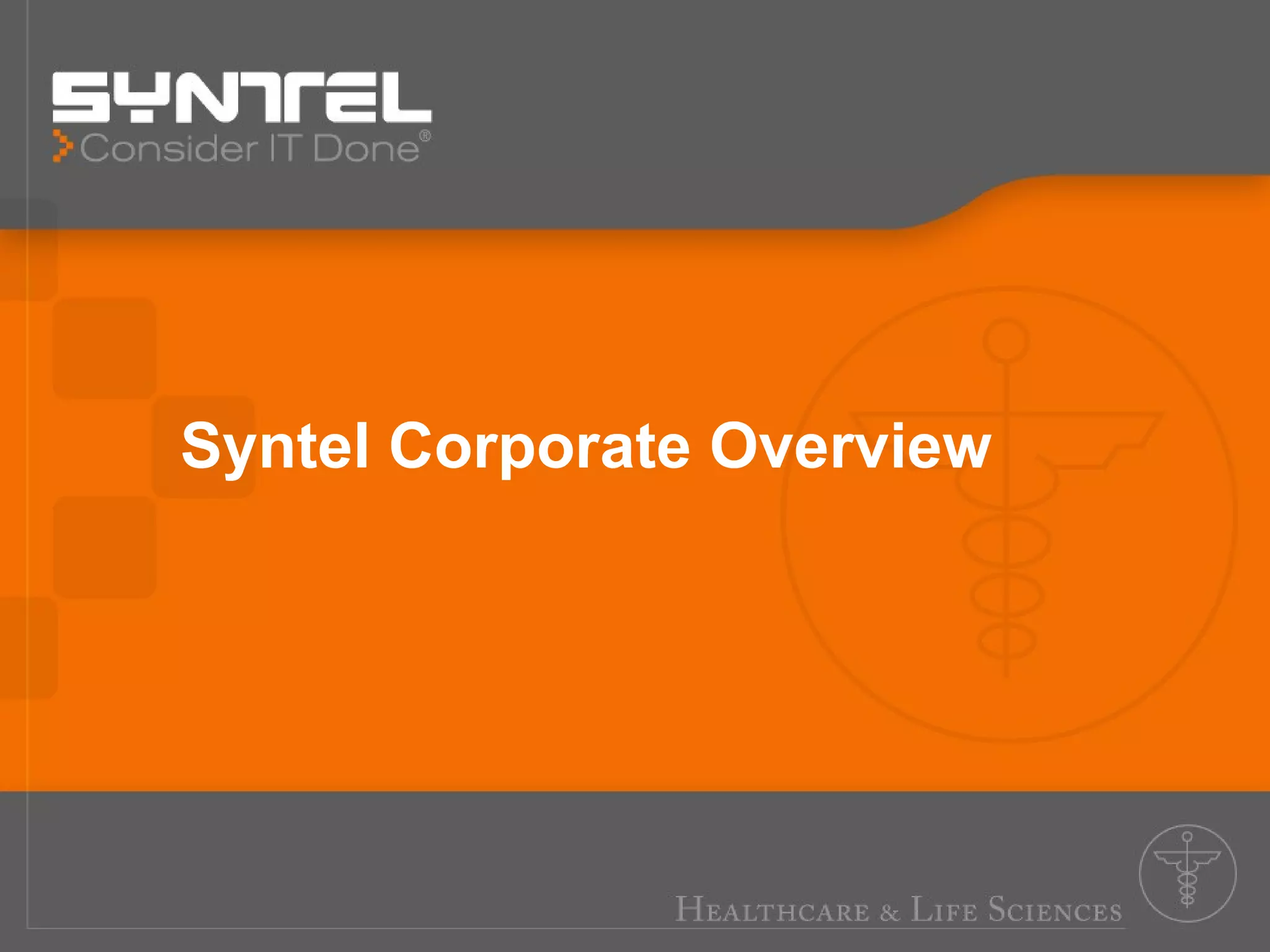 Syntels Corporate Overview | PPT