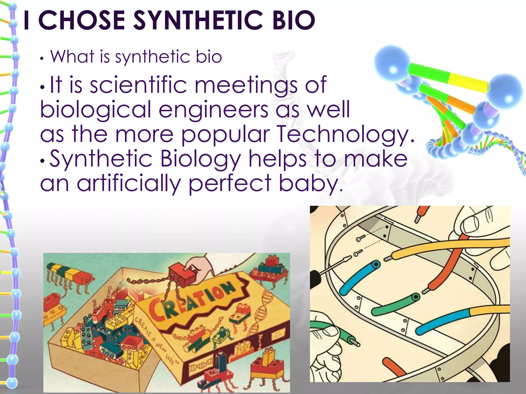 Syntheic biology | PPTX