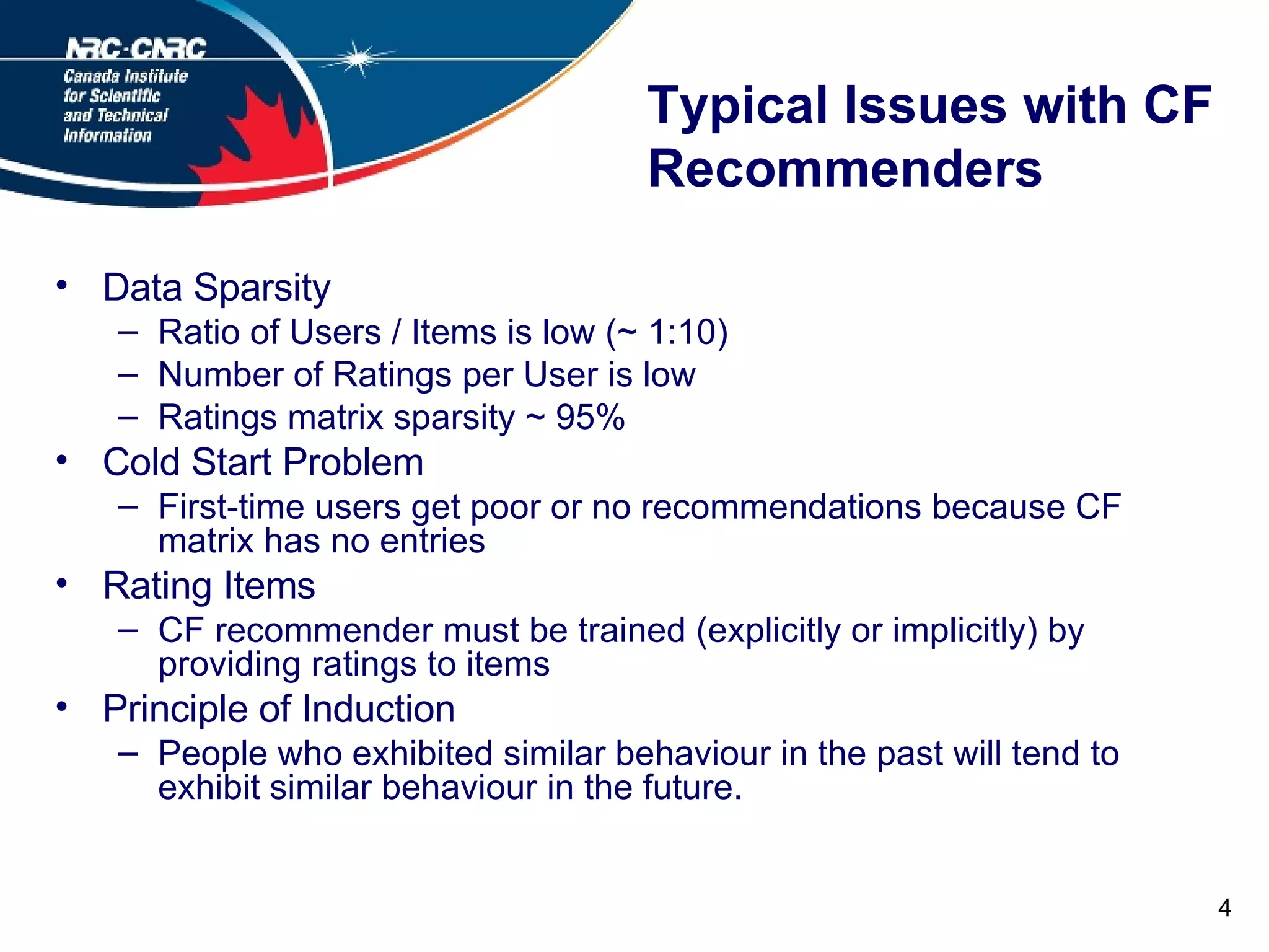 Synthese Recommender System | PPT | Computing | Technology & Computing