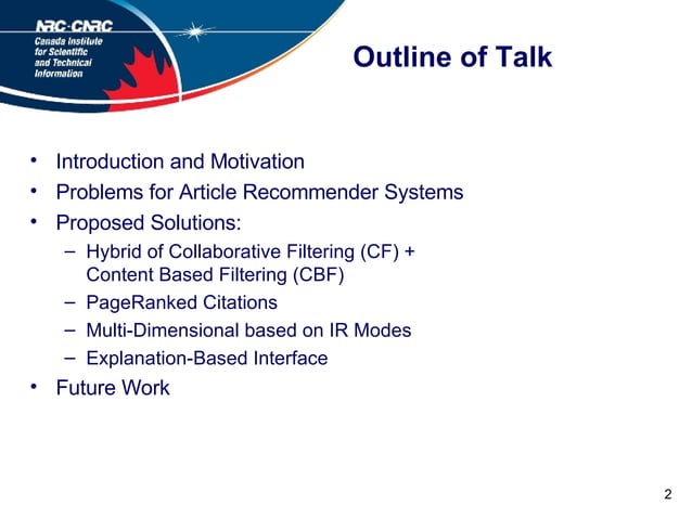 Synthese Recommender System | PPT | Computing | Technology & Computing