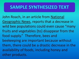 Synthesis | PPTX