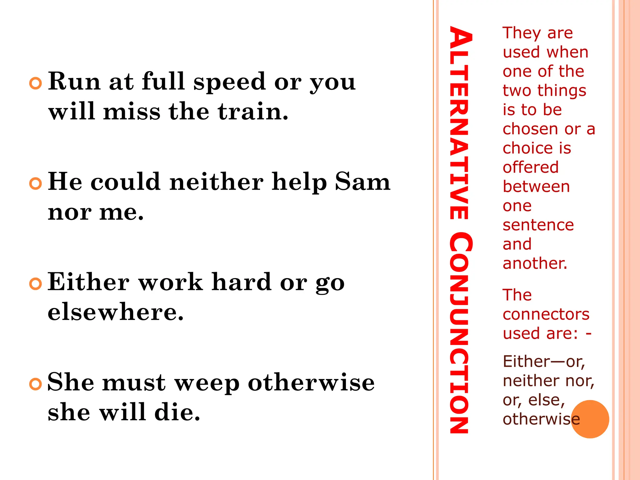 Synthesis of sentence rules with example. | PDF