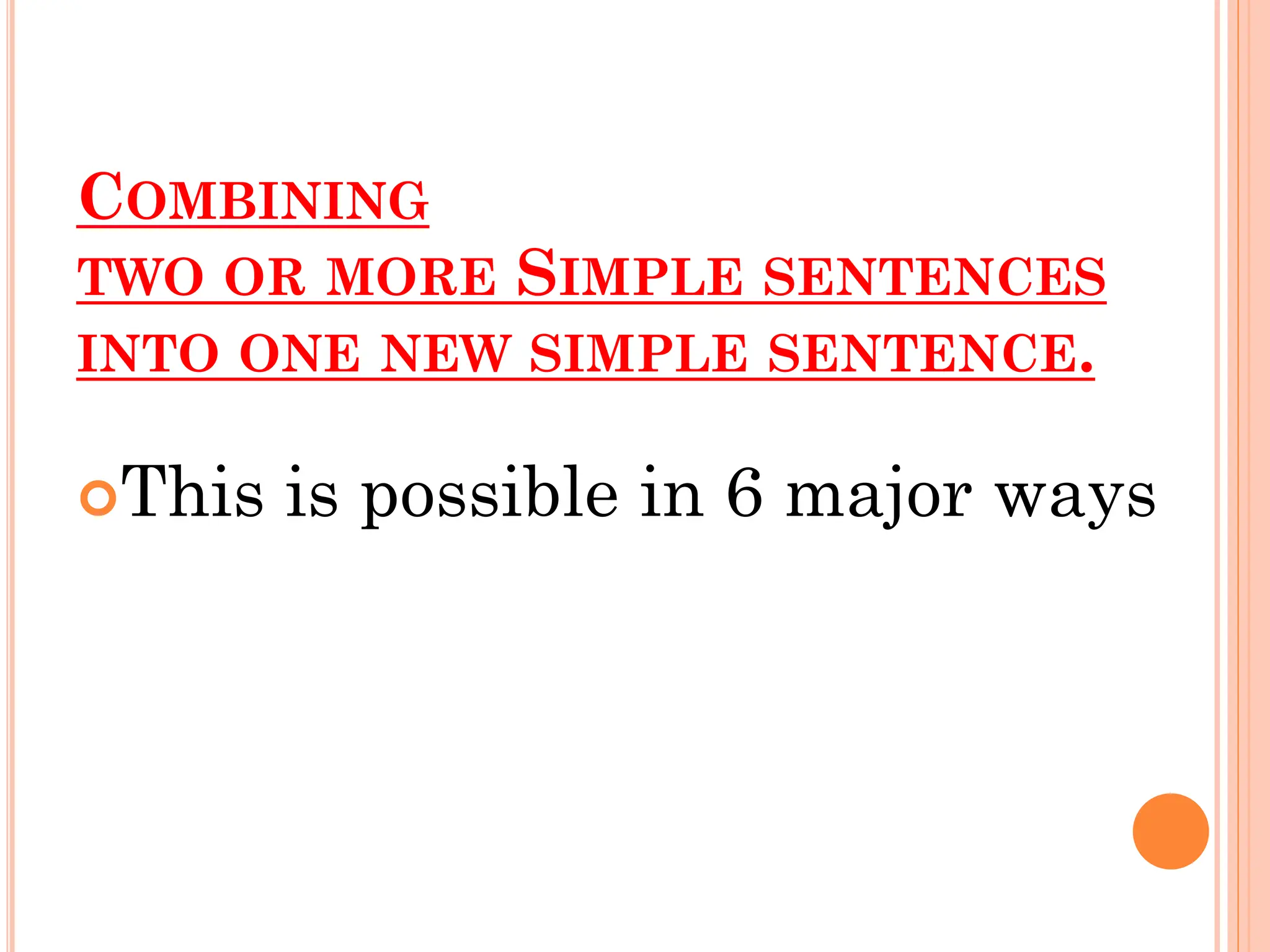 Synthesis of sentence rules with example. | PDF