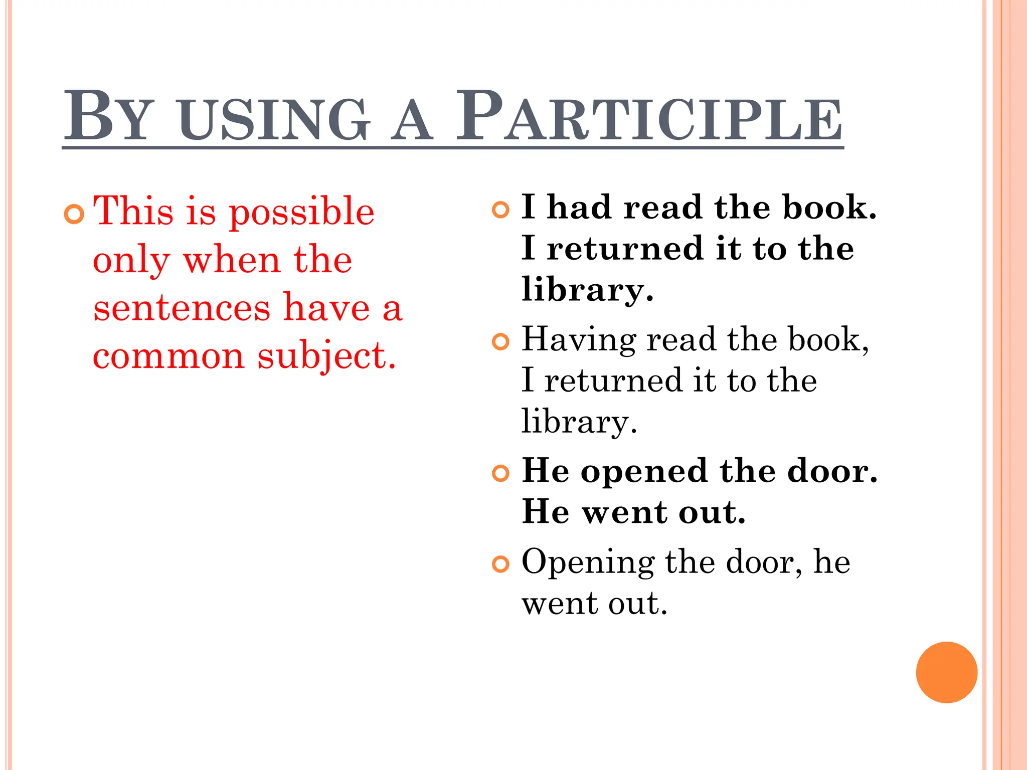 Synthesis of sentence rules with example. | PDF