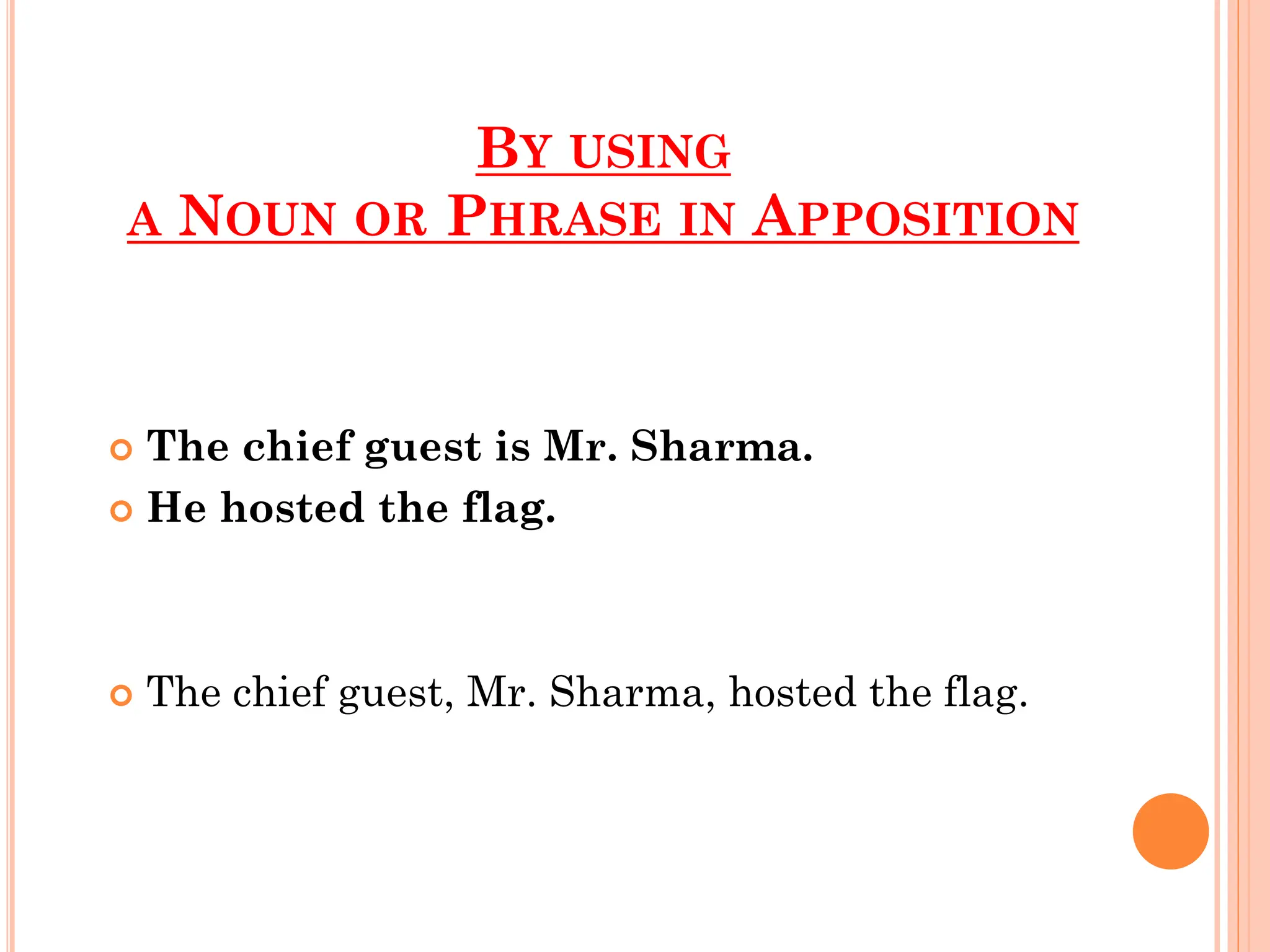 Synthesis of sentence rules with example. | PDF