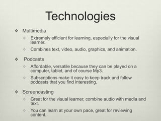 Synthesis3 multimedia | PPT