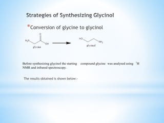 Synthesis & analysis of surfactant chelating precursors on | PPT