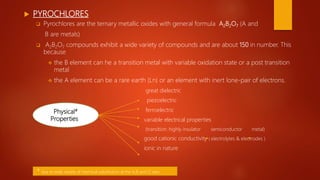 Synthesis and characterization of pyrochlore (Gd2Ti2O7) | PPT