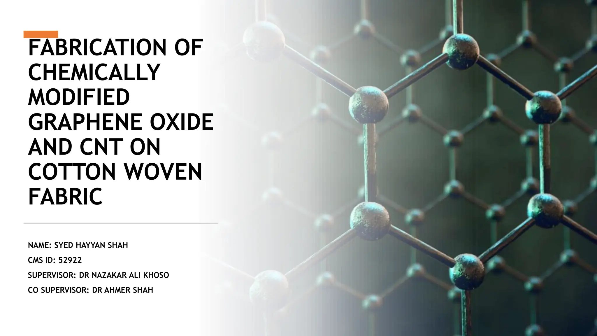 SYNTHESIS AND FABRICATION OF ALTERNATIVE METHOD OF CARBON new one.pptx