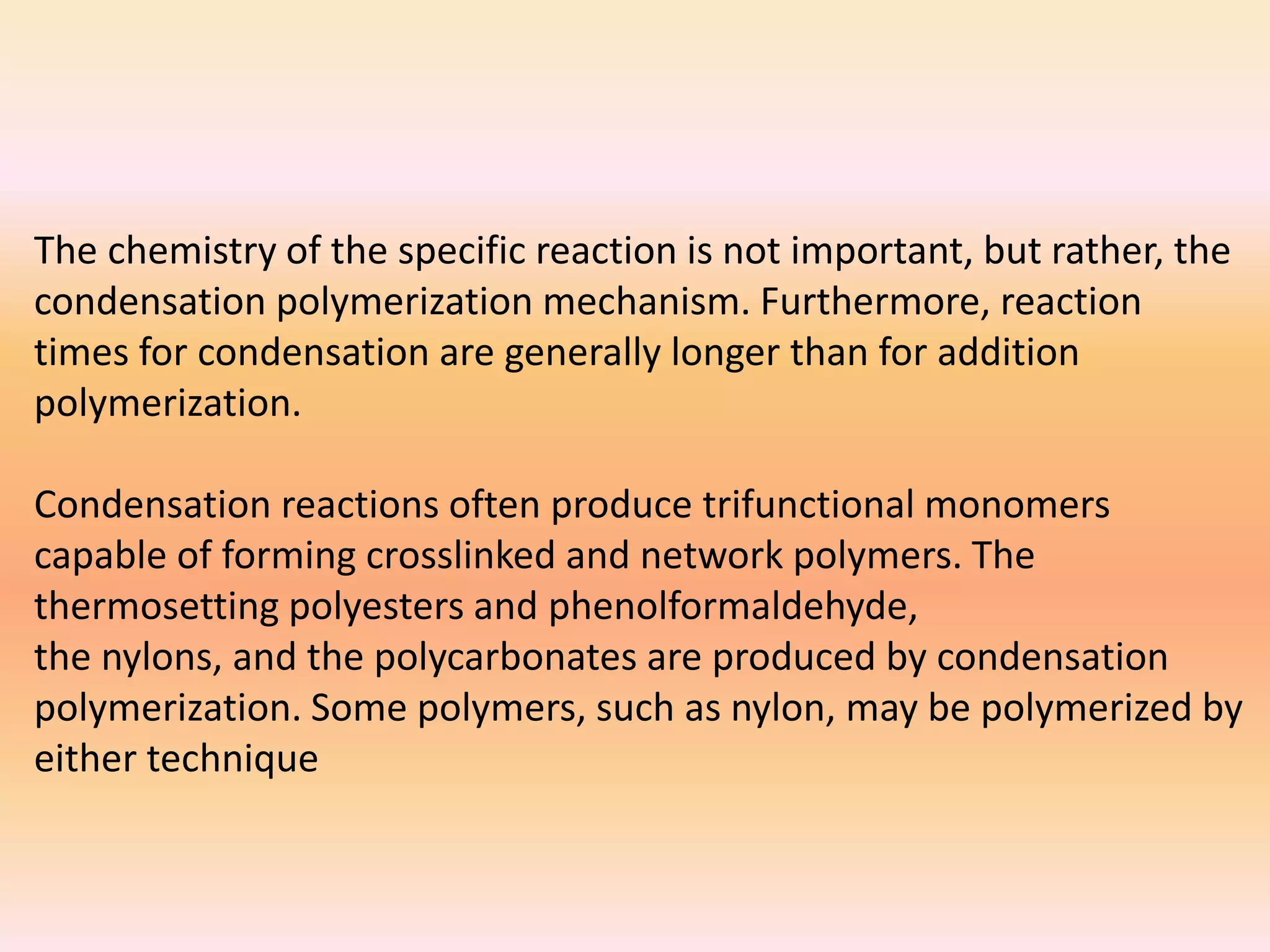 Synthesis and Fabrication of Polymers | PPTX