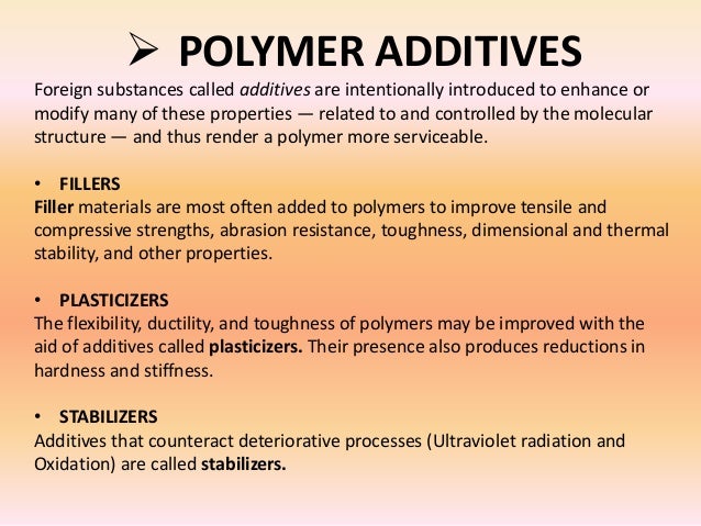 Synthesis and Fabrication of Polymers