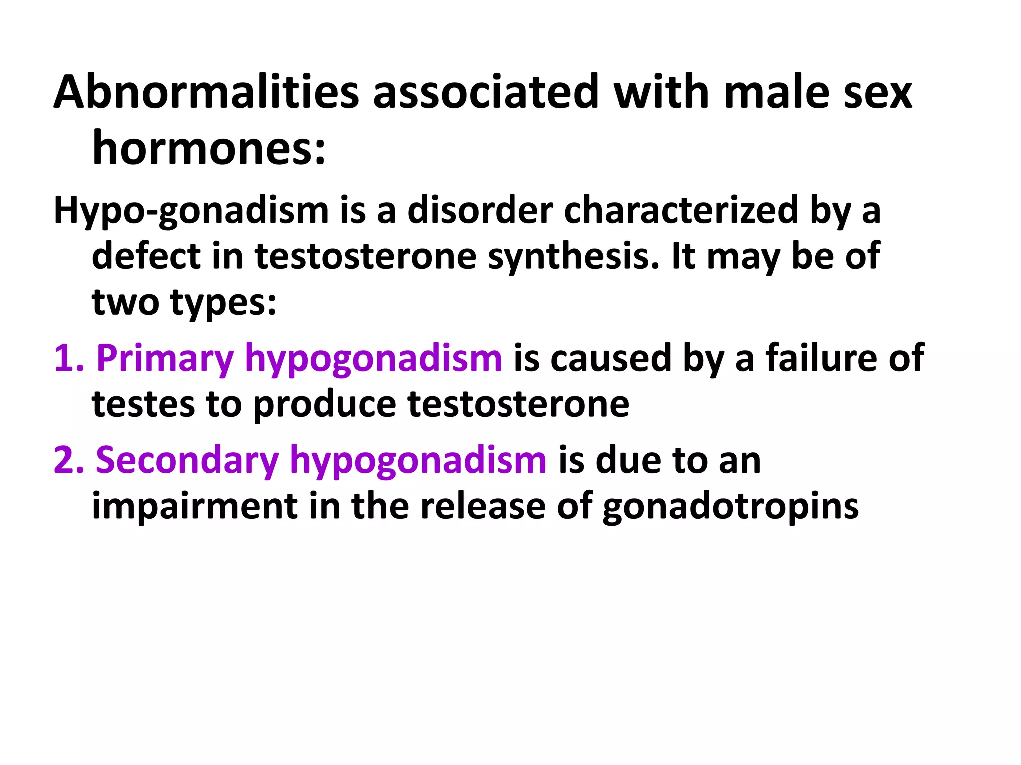 Synthesis and Metabolism of Androgen in Male Reproductive System | PPTX