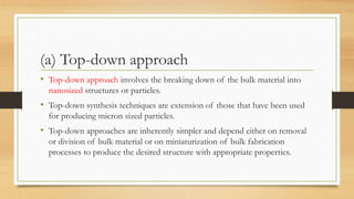 synthesis approaches.pptx | Chemistry | Science