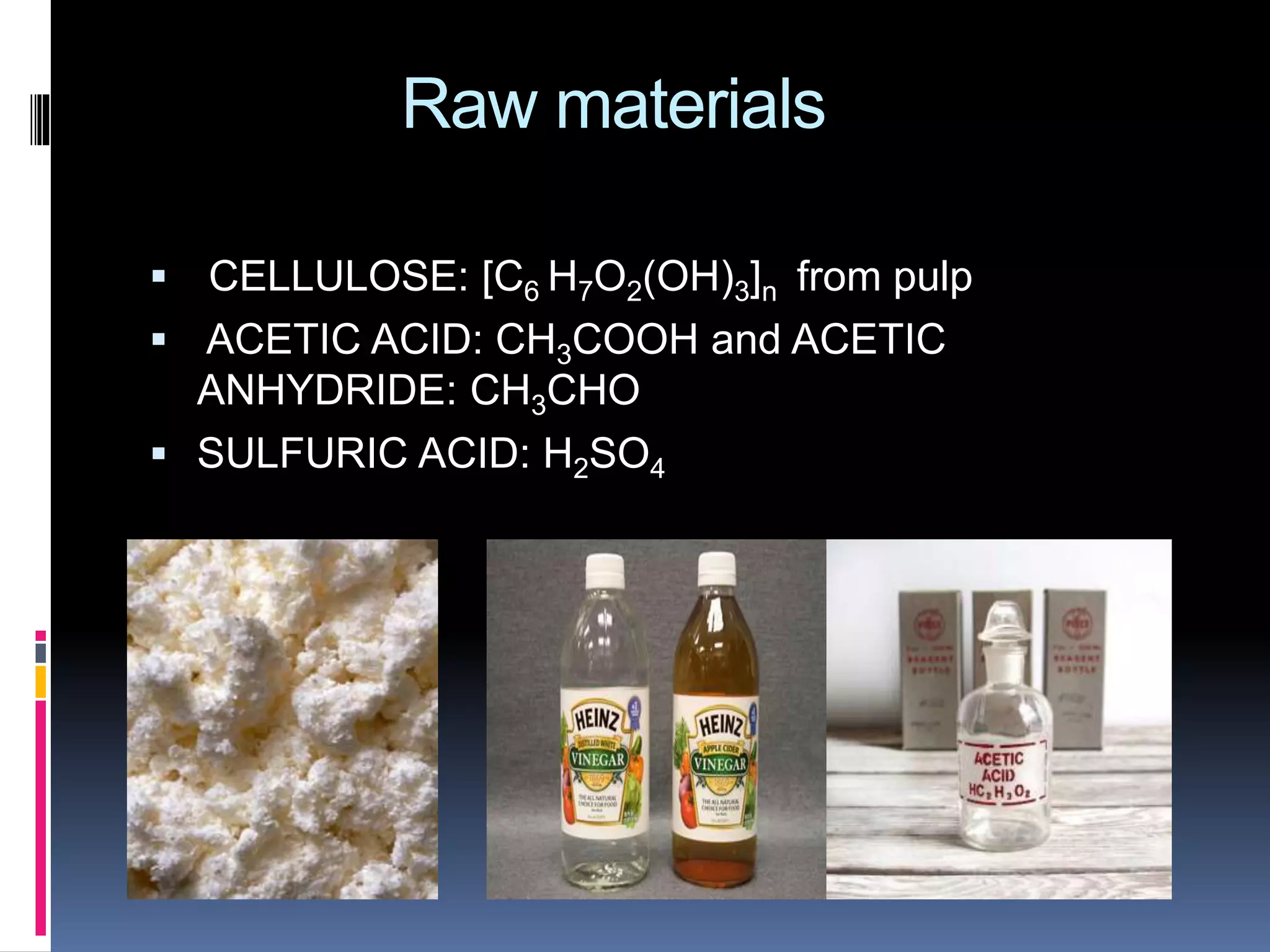 Synthesis cellulose acetate fiber | PPTX