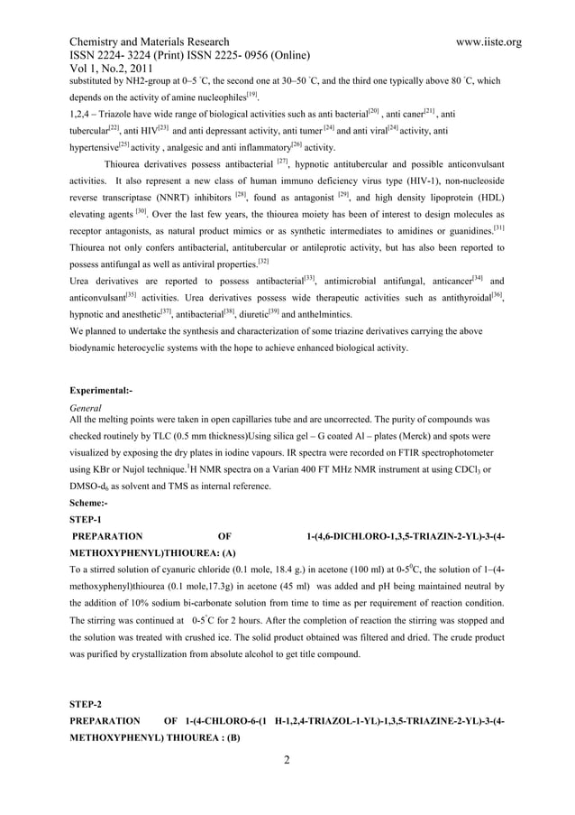 Synthesis, characterization, antimicrobial | PDF