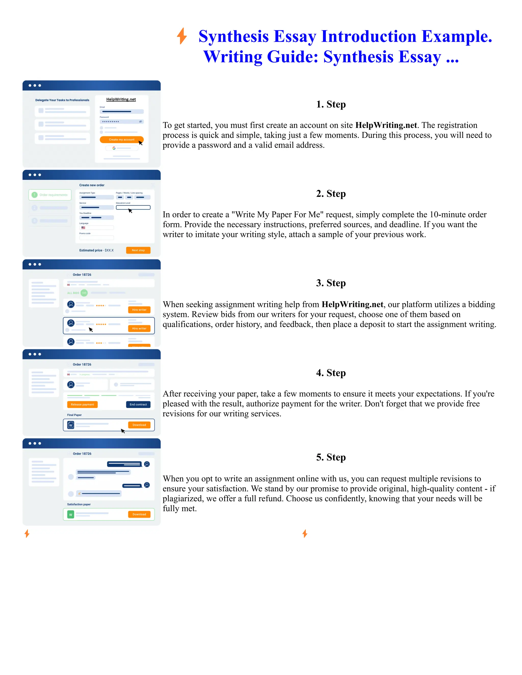 Synthesis Essay Introduction Example. Writing Guide Synthesis Essay | PDF