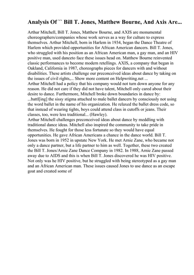 Synthesis Essay Introduction Example | PDF