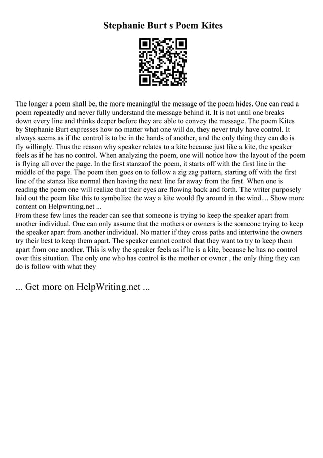 Synthesis Essay Outline Example | PDF