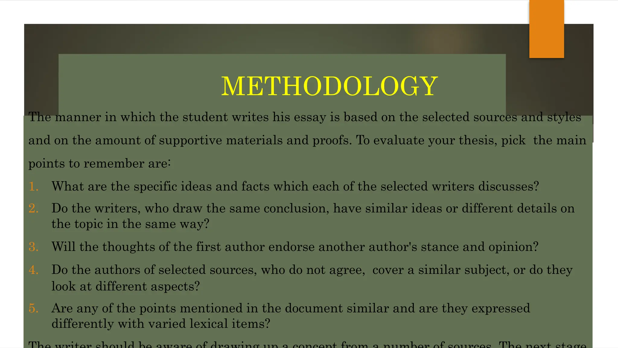 How to write a synthesis essay writing steps and procedures | PPTX