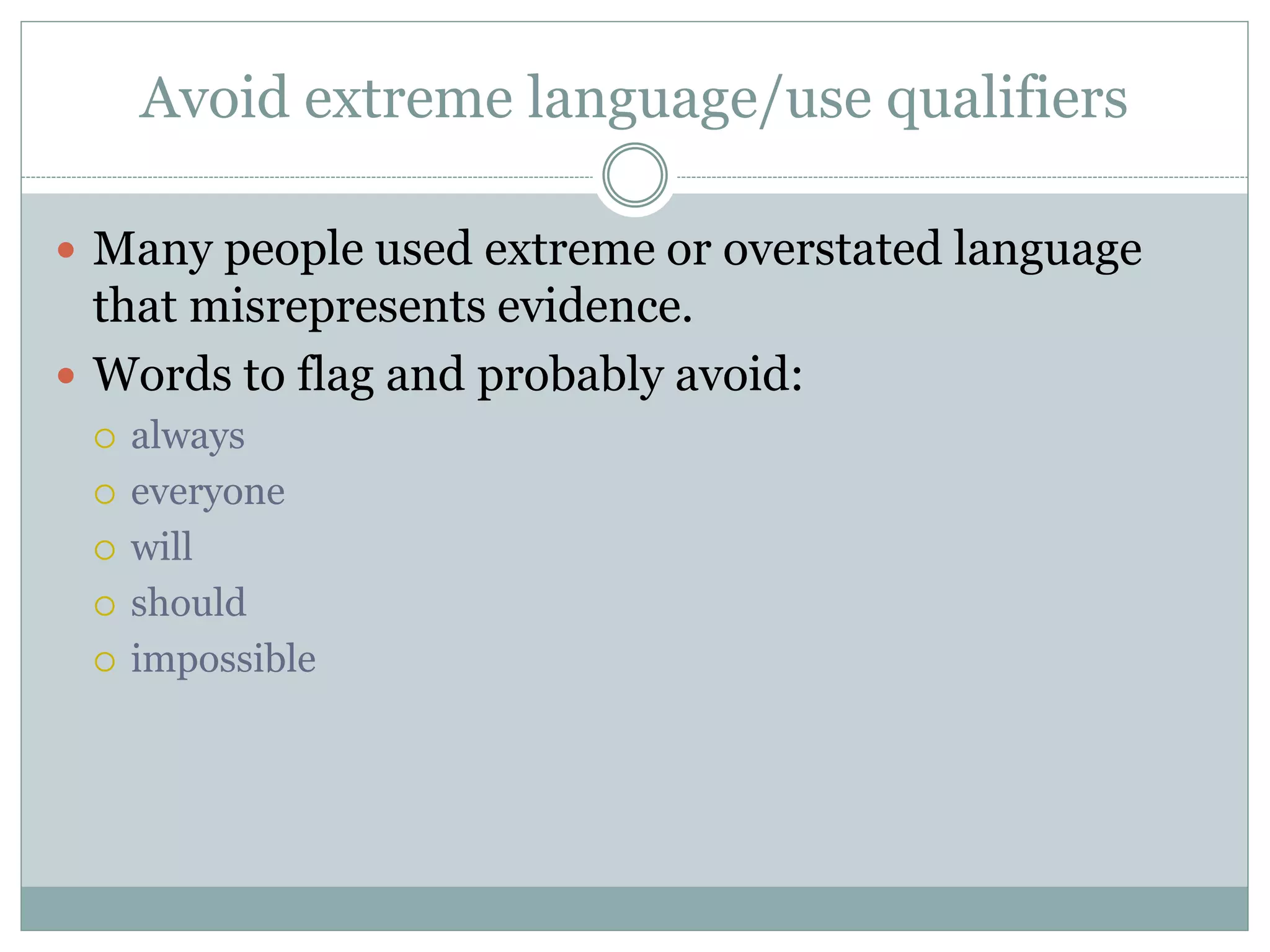 Synthesis feedback | PPTX