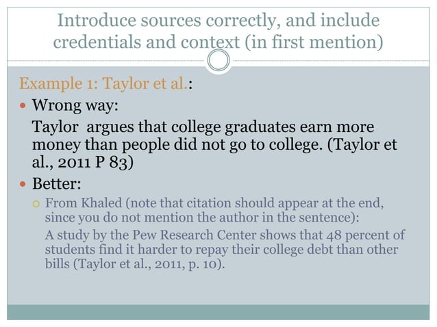Synthesis feedback | PPT
