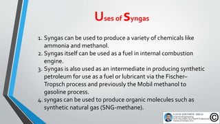 Episode 3 : Production of Synthesis Gas by Steam Methane Reforming | PPTX