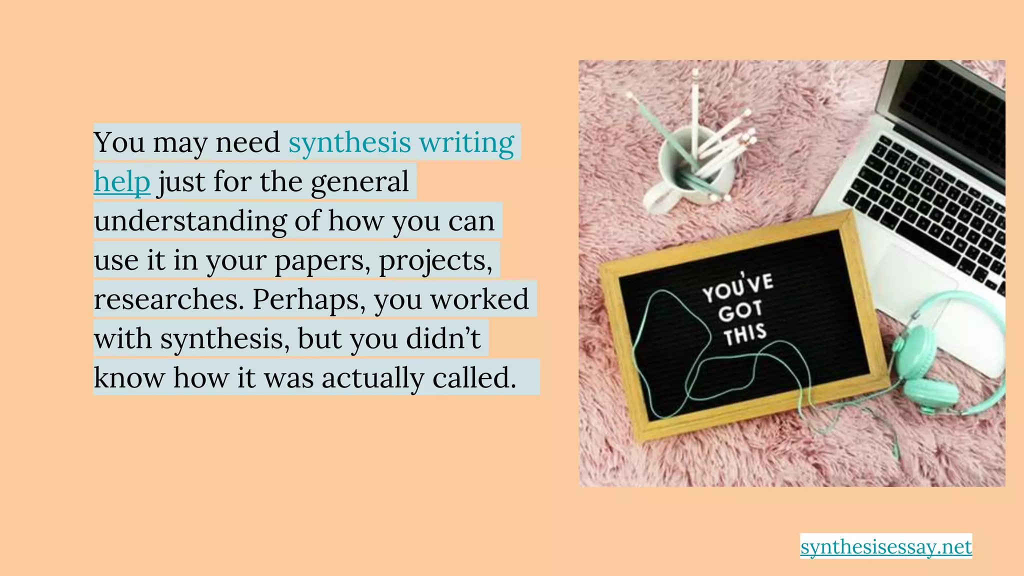 What Is a Synthesis in Academic Writing? | PPTX