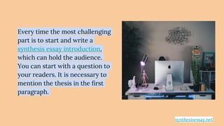 What Is a Synthesis in Academic Writing? | PPTX