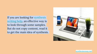 What Is a Synthesis in Academic Writing? | PPTX