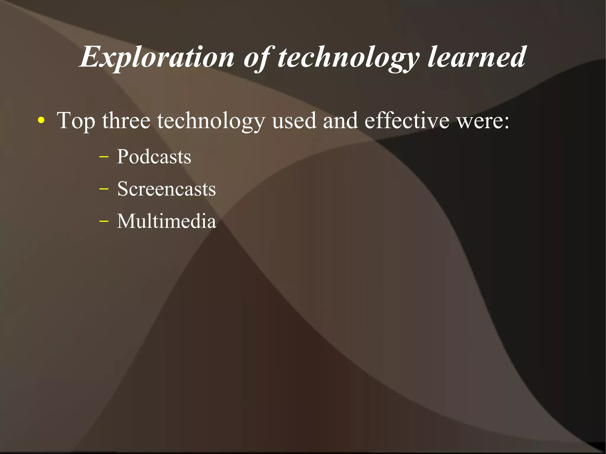 Synthesis of interactive learning | PPT
