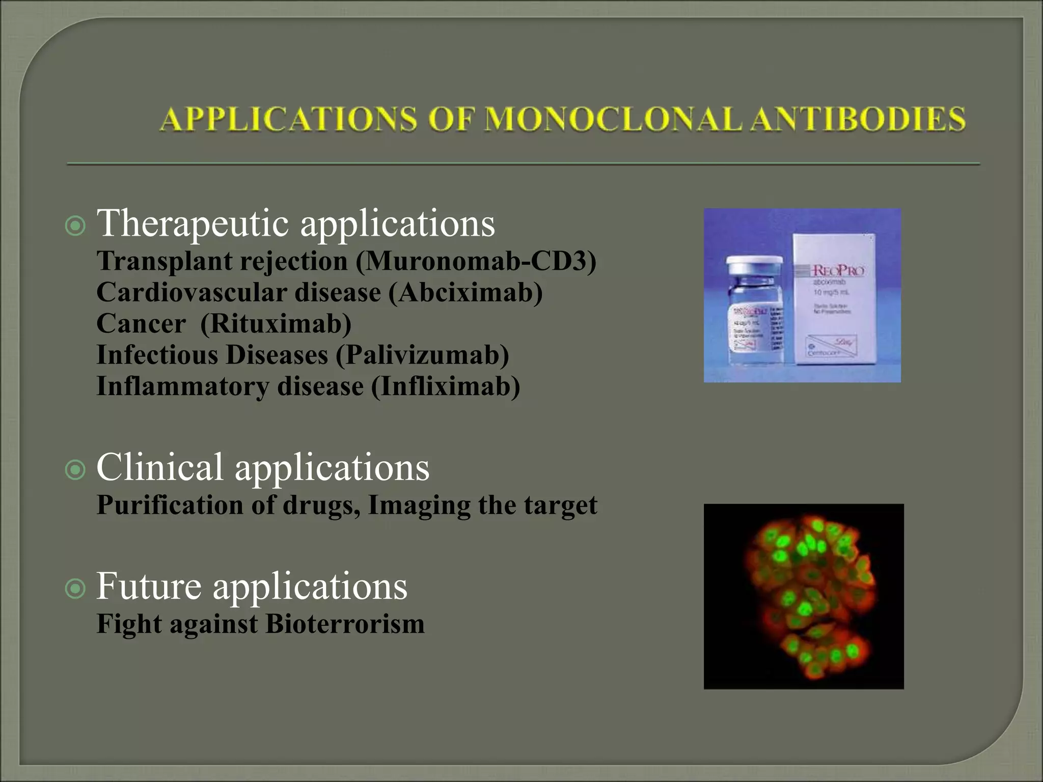 Synthesis, isolation and importance of monoclonal antibodies | PPT
