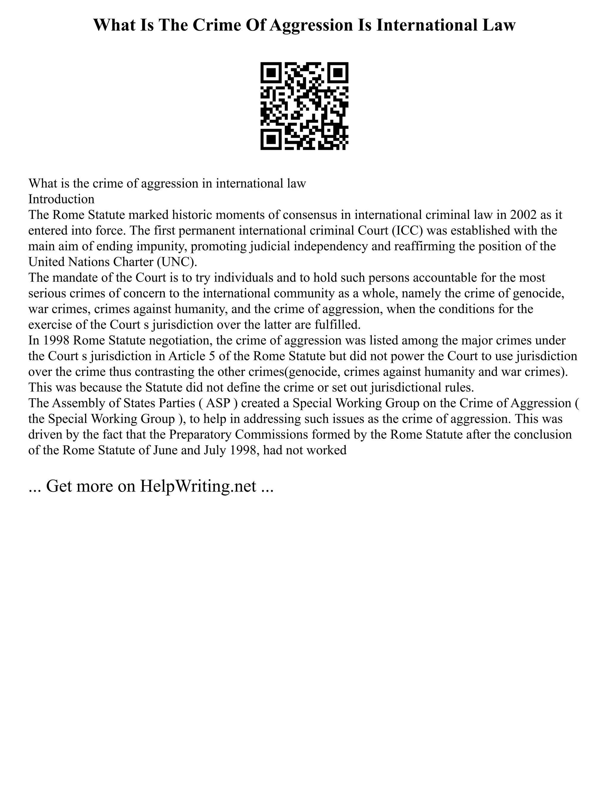 Synthesis Journal Example. How To | PDF