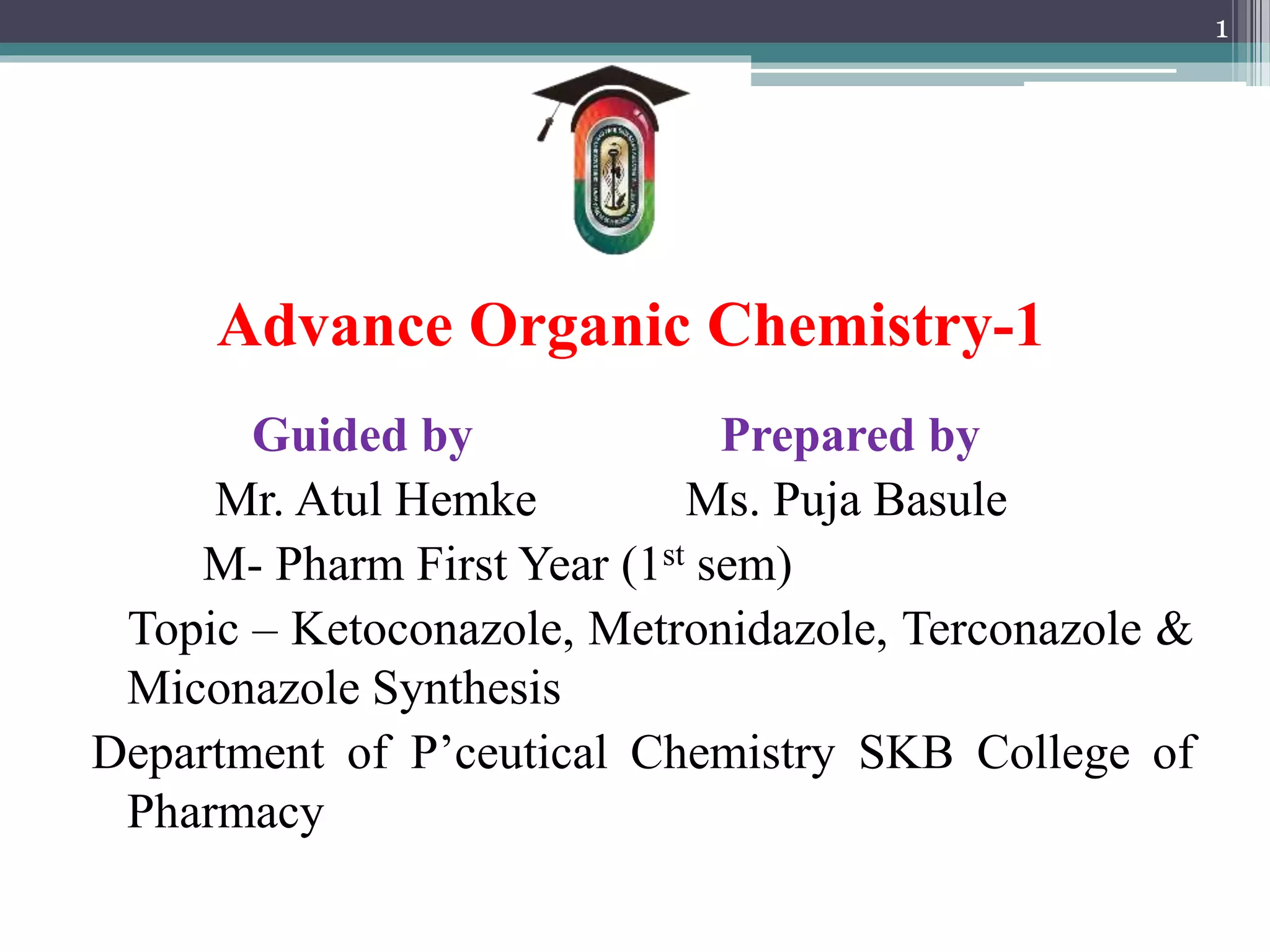 Medicinal Chemistry of Hetrocyclic Compound | PPTX