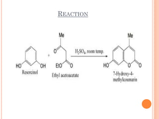 Synthesis of 7 hydroxy-4-methyl coumarin | PDF