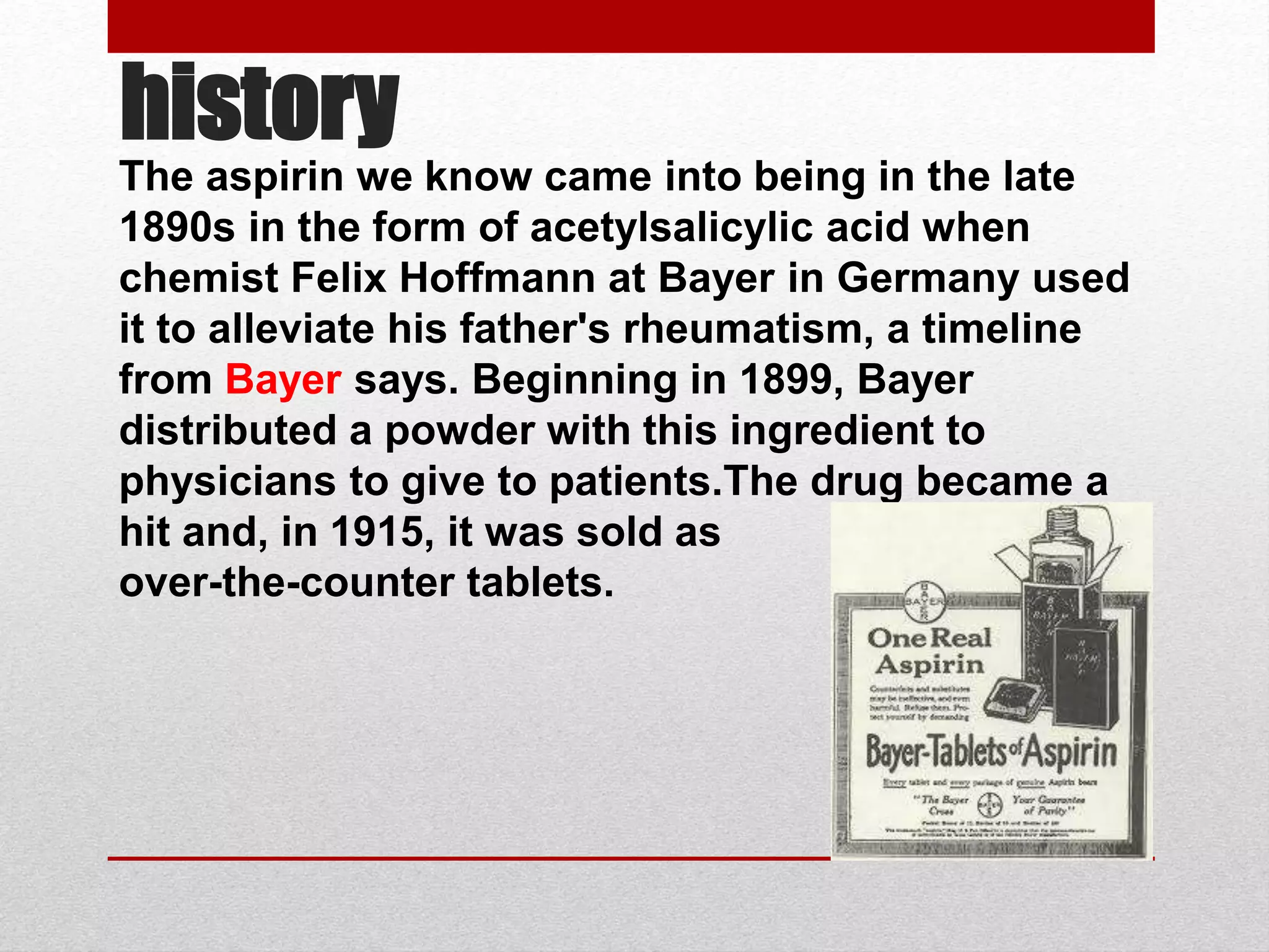 Synthesis of Aspirin.pptx