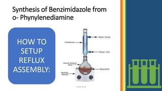 Synthesis of Benimidazole from o- Phynylenediamine.pptx