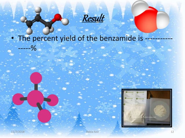Synthesis of benzamide from benzyl chloride | PPTX | Chemistry | Science