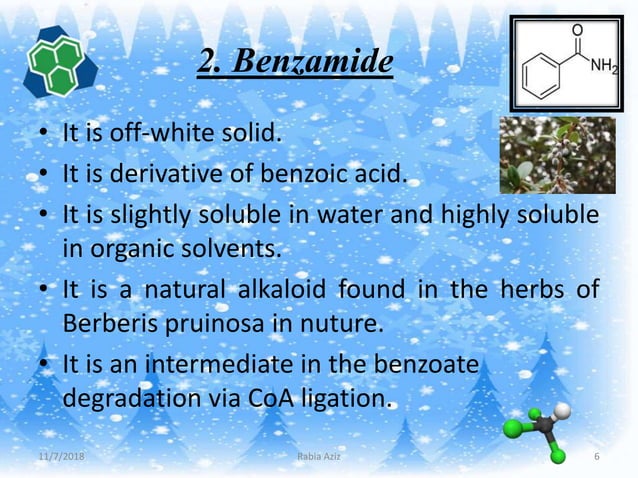Synthesis of benzamide from benzyl chloride | PPTX | Chemistry | Science