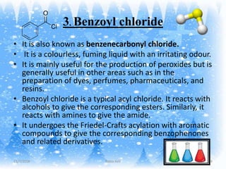 Synthesis of benzamide from benzyl chloride | PPTX