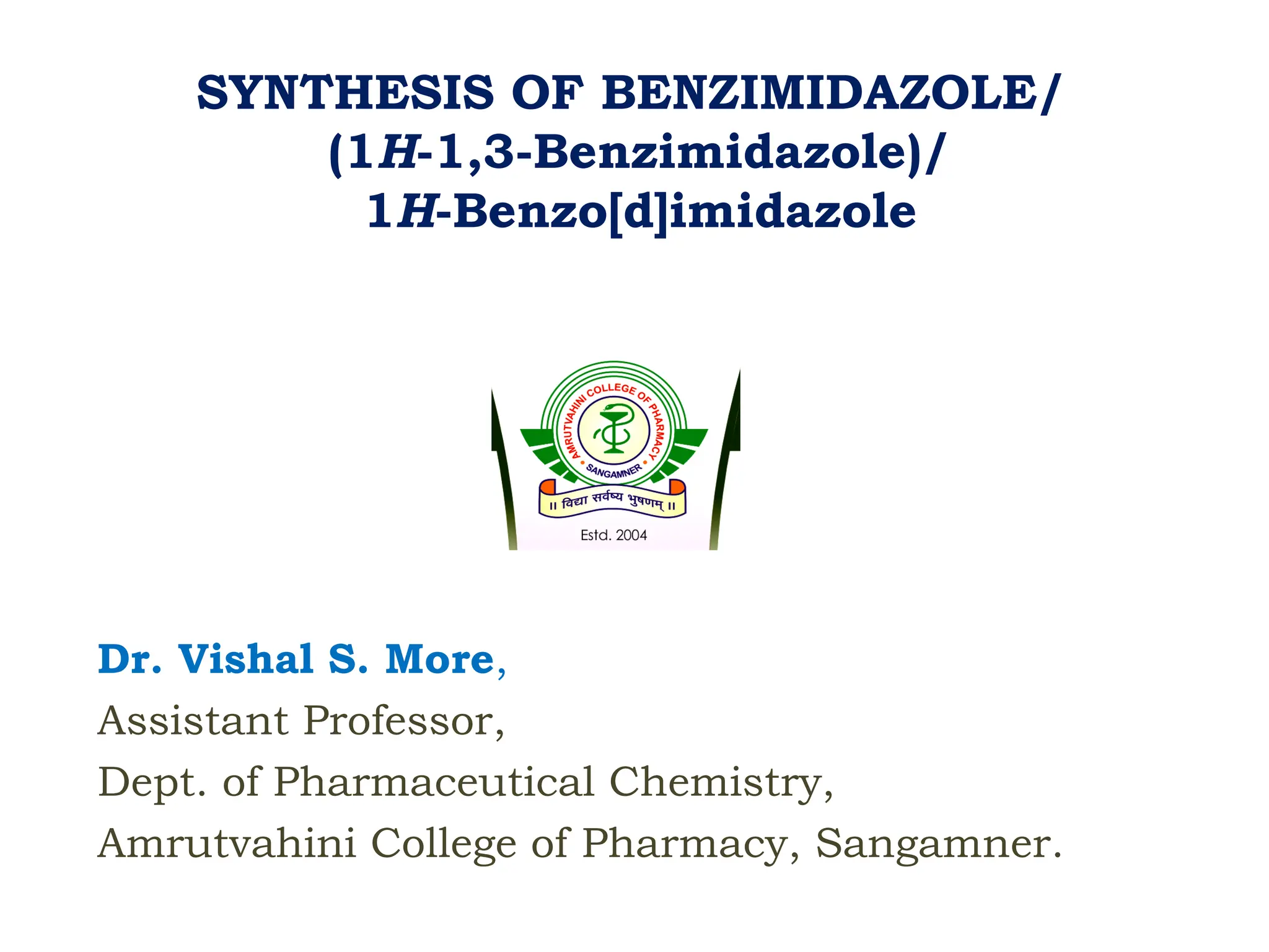 Synthesis of Benzimidazole with reaction, reaction mechanism and ...