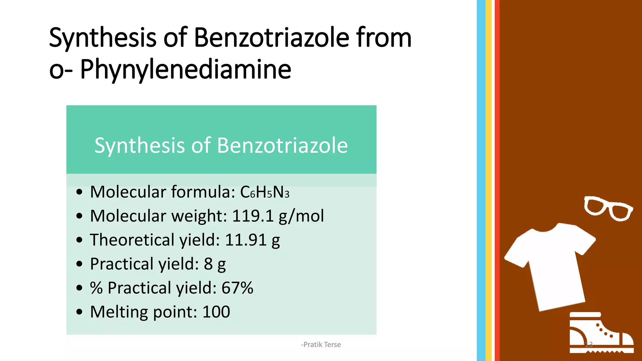 Synthesis of Benzotriazole from o- Phynylenediamine.pptx