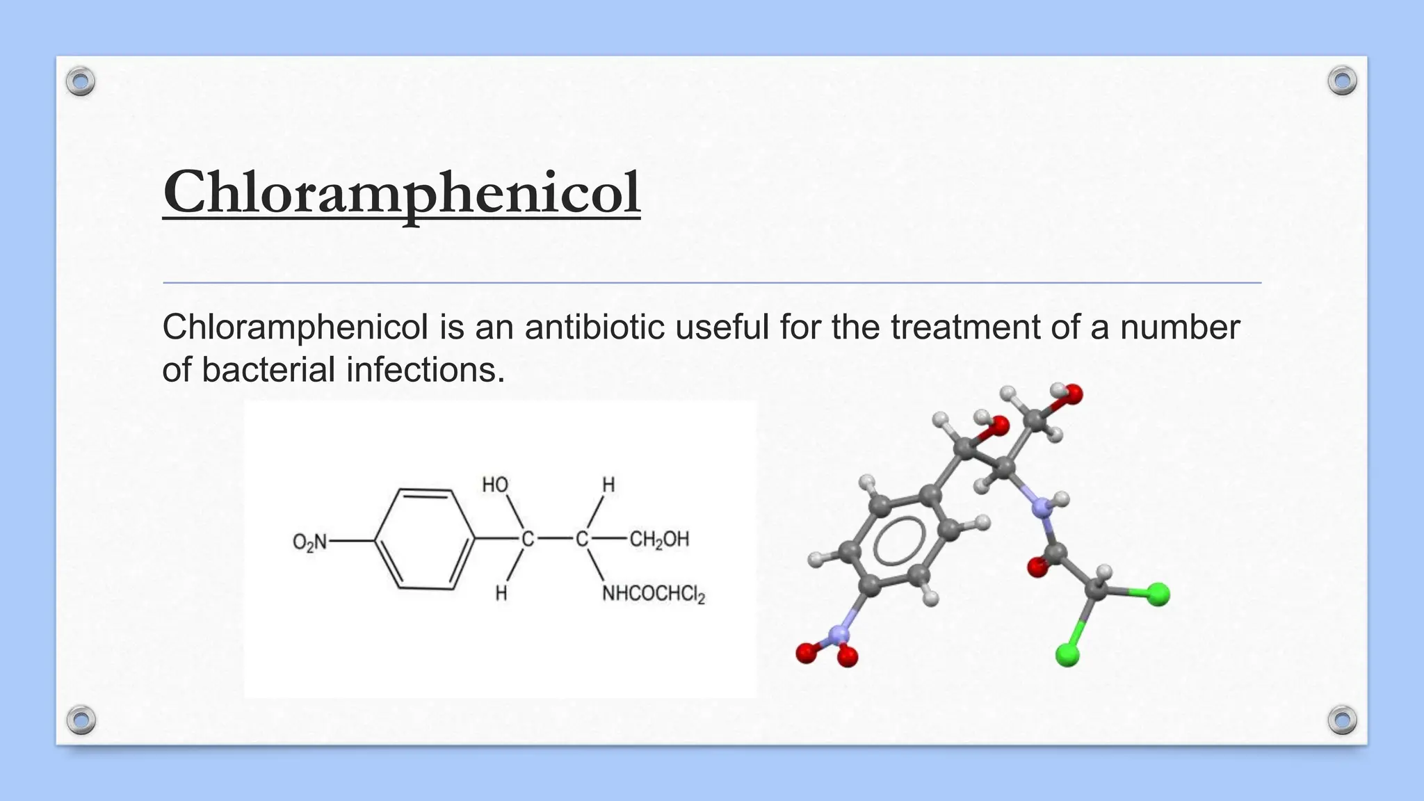 Synthesis of Chloramphenicol,uses and dose.pptx