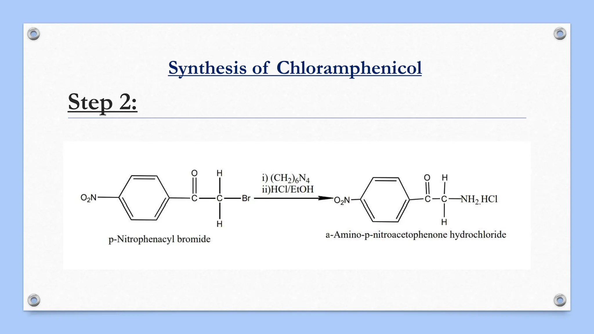 Synthesis of Chloramphenicol,uses and dose.pptx