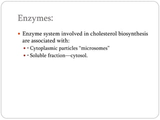 synthesis of cholesterol.pdfcfhfdhfftfgjt | PDF
