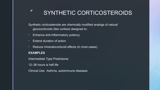 SYNTHESIS OF CORTICOSTEROIDS 322.pptxpptx | PPTX